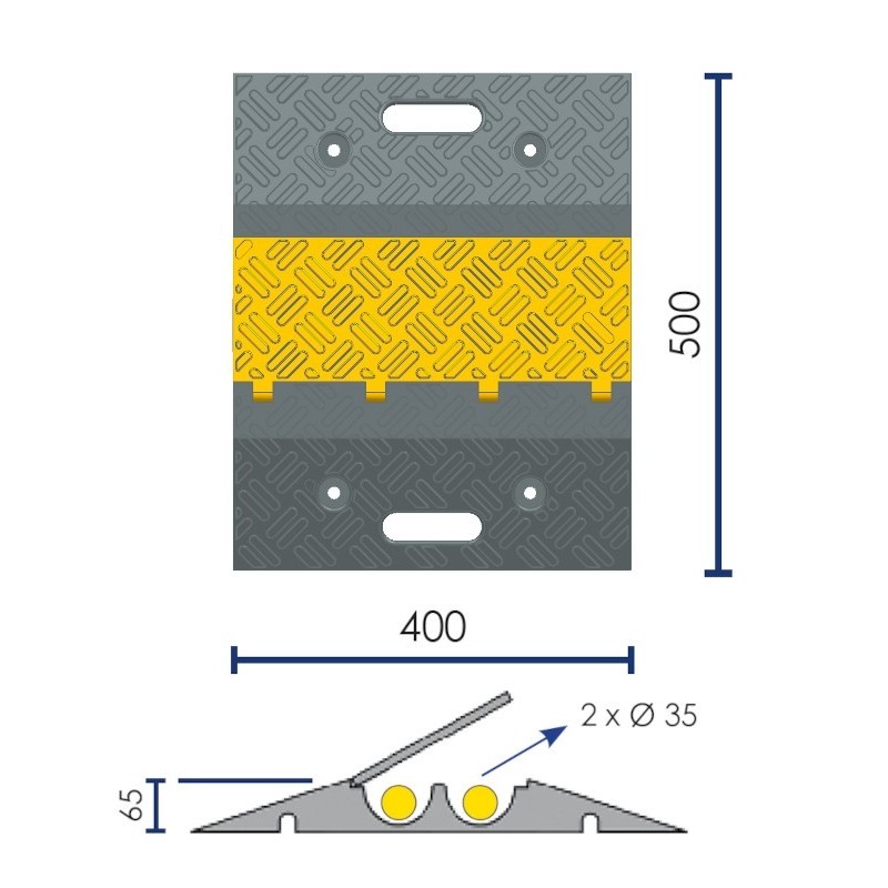 Modular cable protector